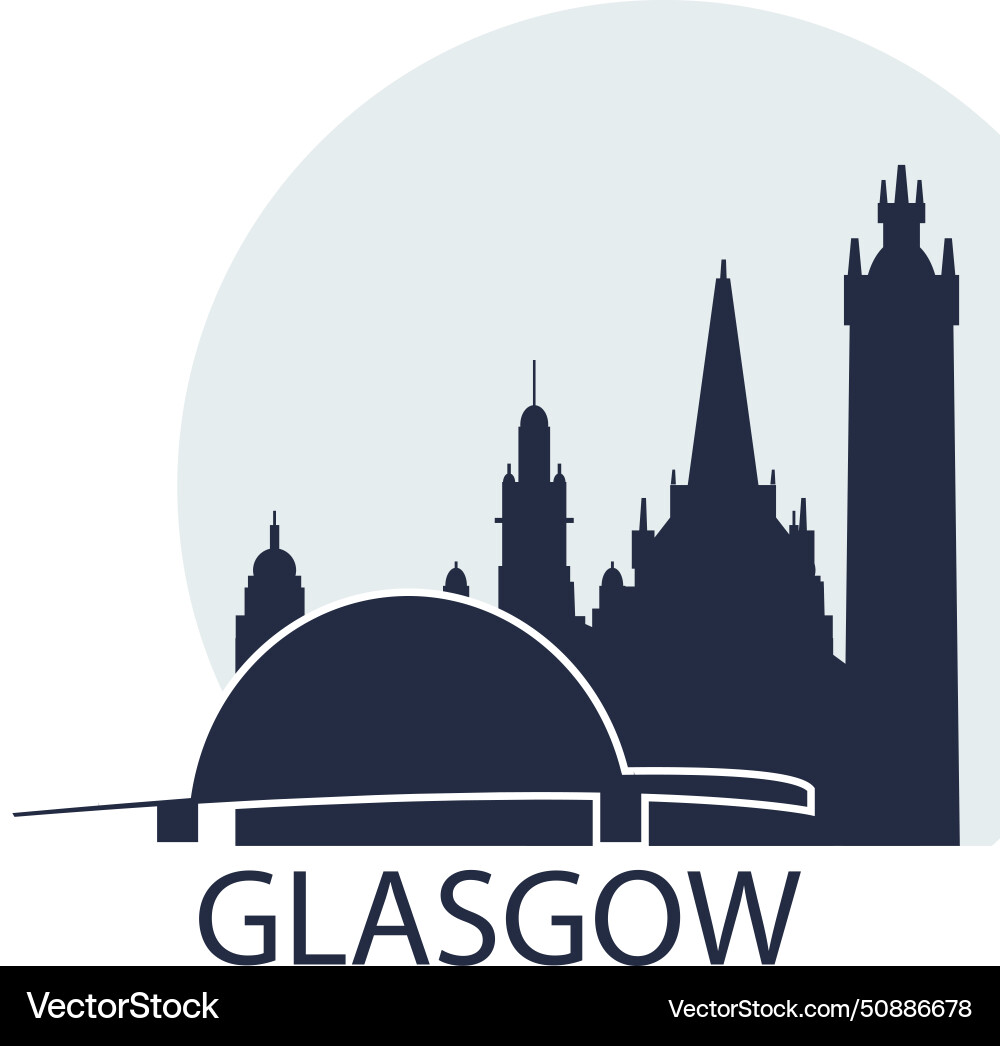 Glasgow logo Royalty Free Vector Image - VectorStock