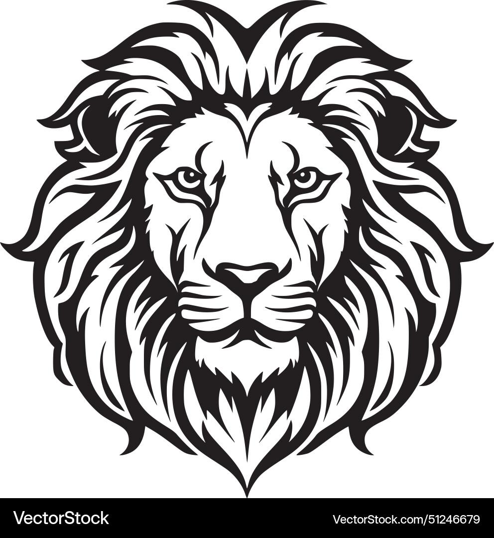 Cecil - black and white Royalty Free Vector Image