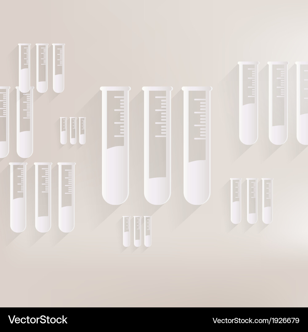 Test tube icon microbiology equipment Royalty Free Vector