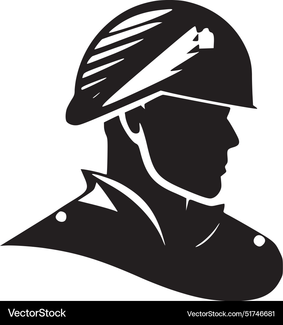 Army - minimalist and simple silhouette Royalty Free Vector