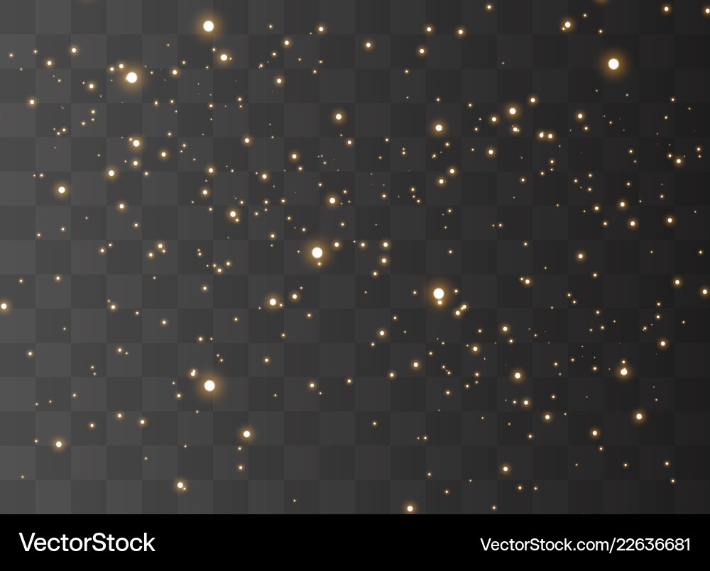 Sparkling magical dust Royalty Free Vector Image