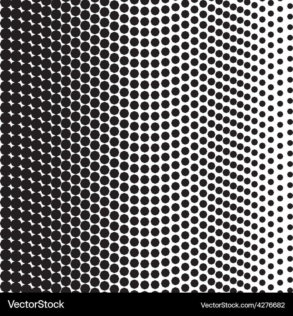 Black Halftone Dot Texture Royalty Free Vector Image