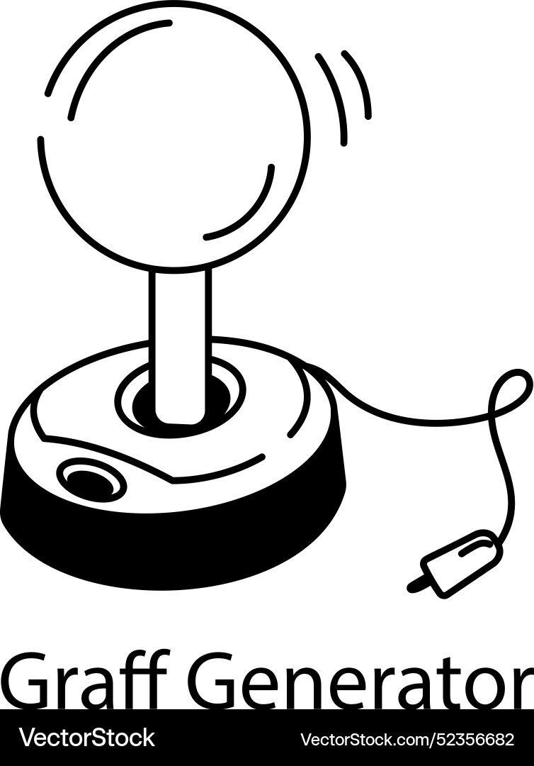 Graff generator Royalty Free Vector Image - VectorStock