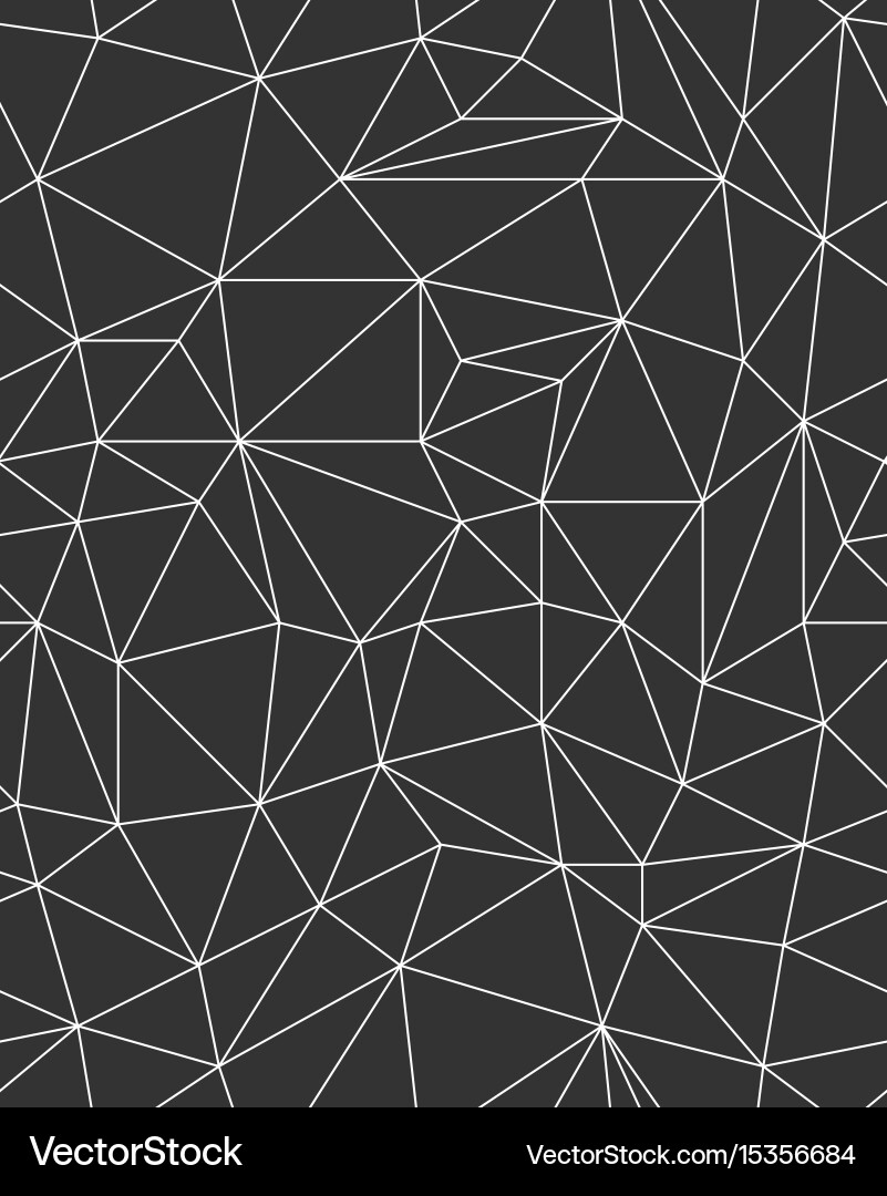 Polygonal pattern templates Royalty Free Vector Image