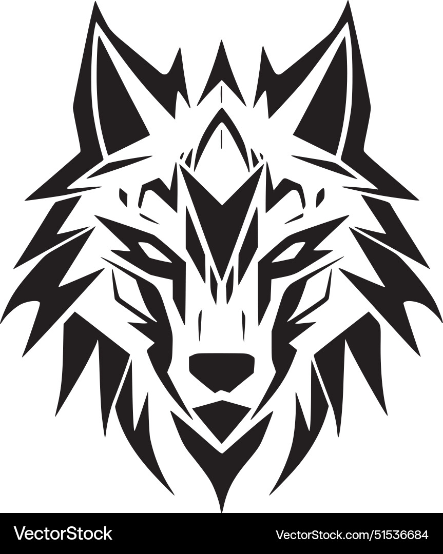 Wolf - high quality logo ideal for t-shirt Vector Image