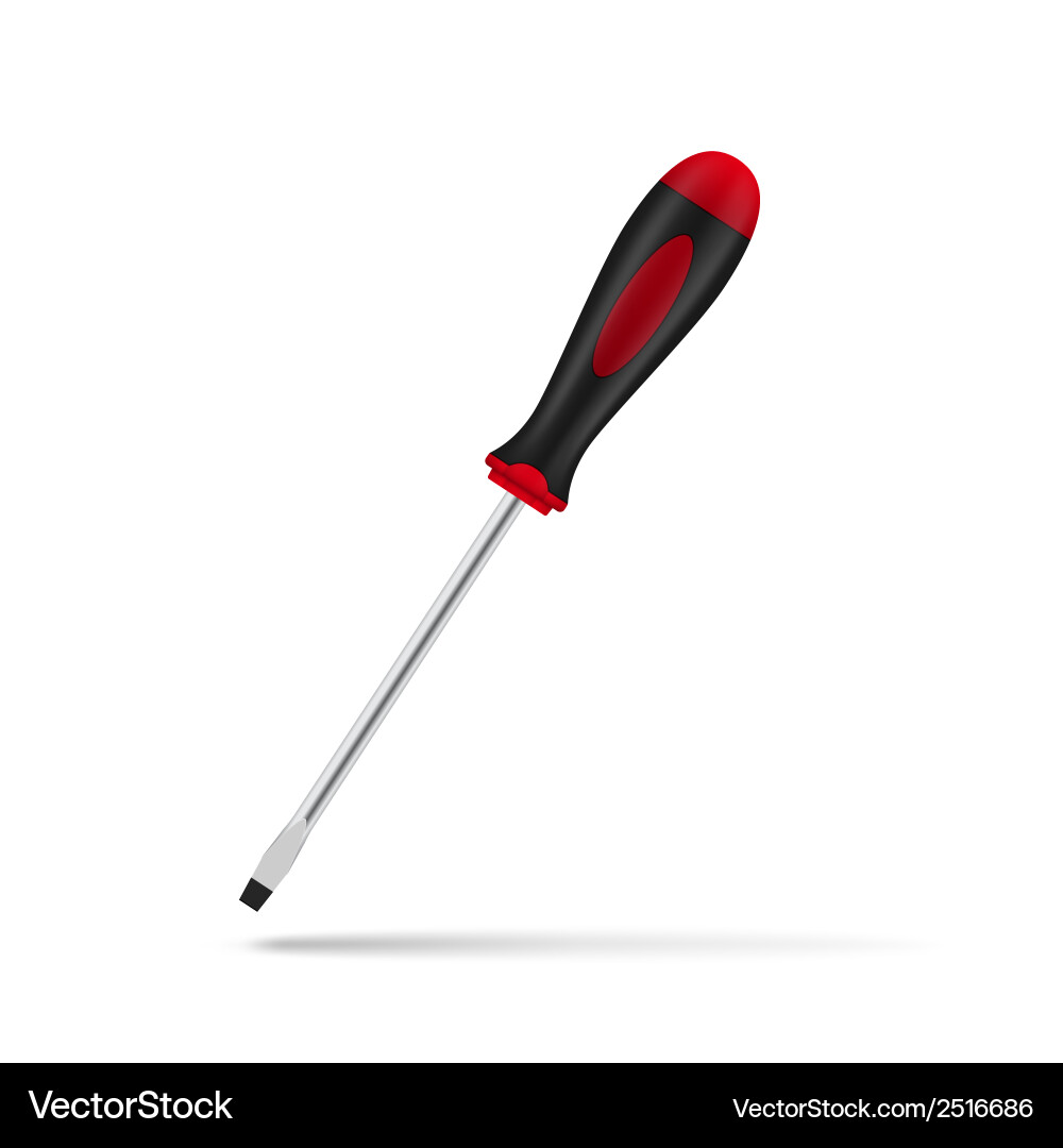 Screwdriver Royalty Free Vector Image - VectorStock