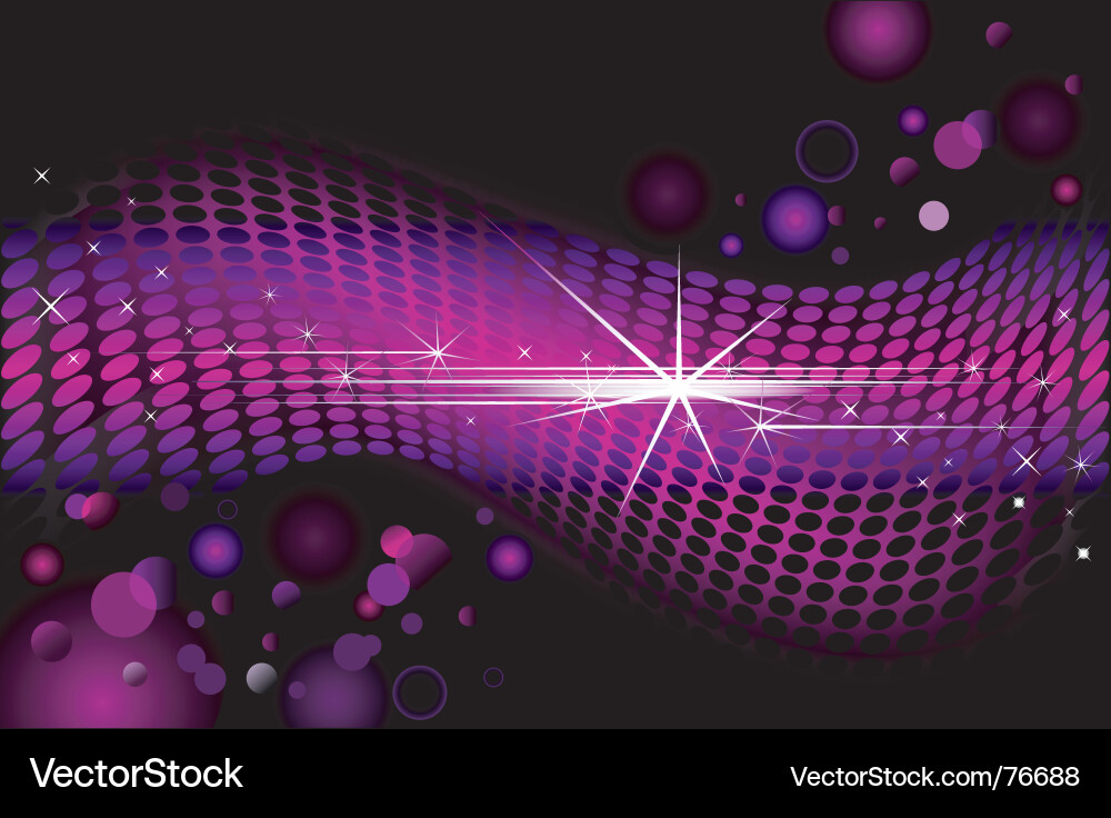 Disco background Royalty Free Vector Image - VectorStock