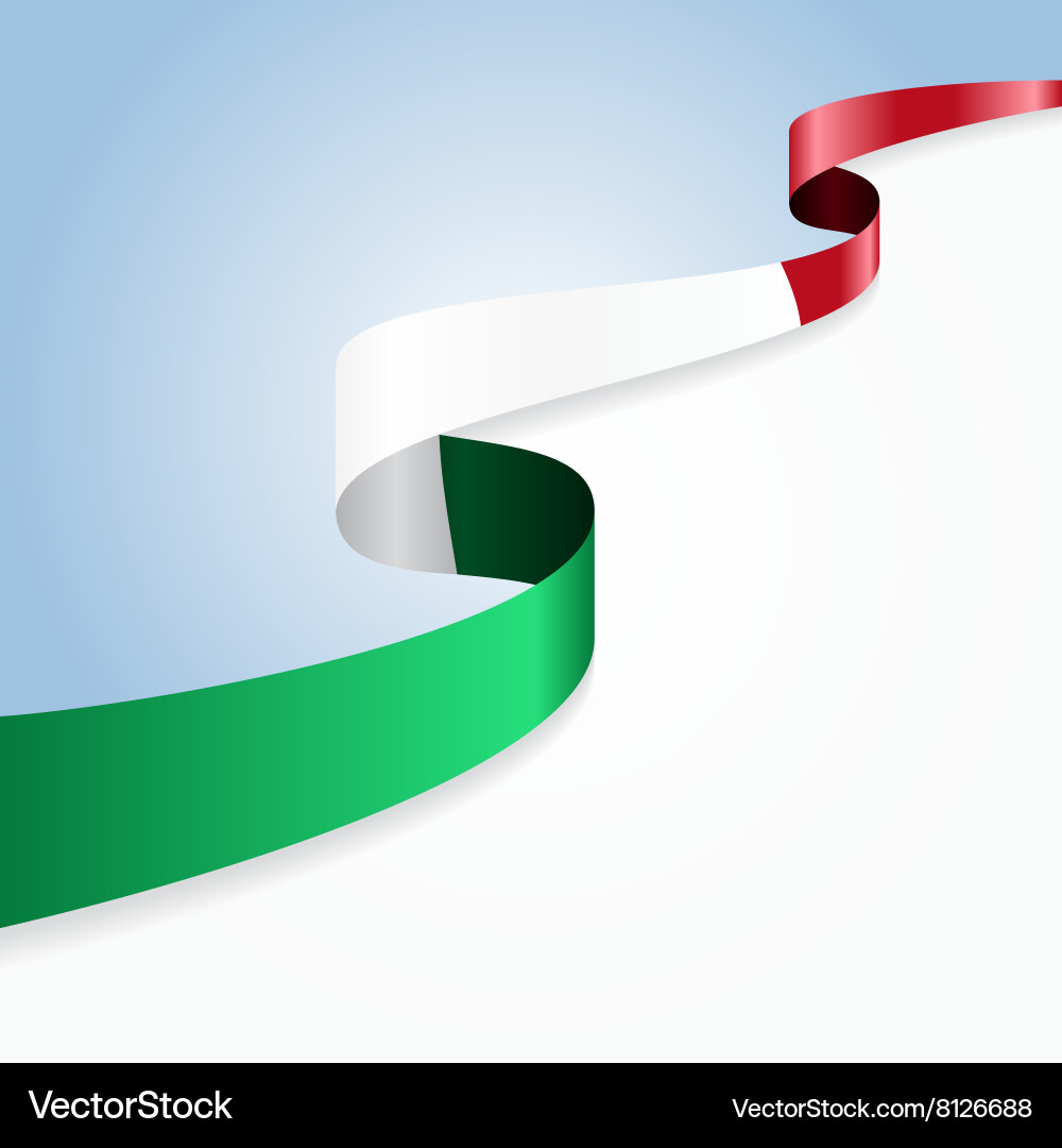 Italian flag background Royalty Free Vector Image