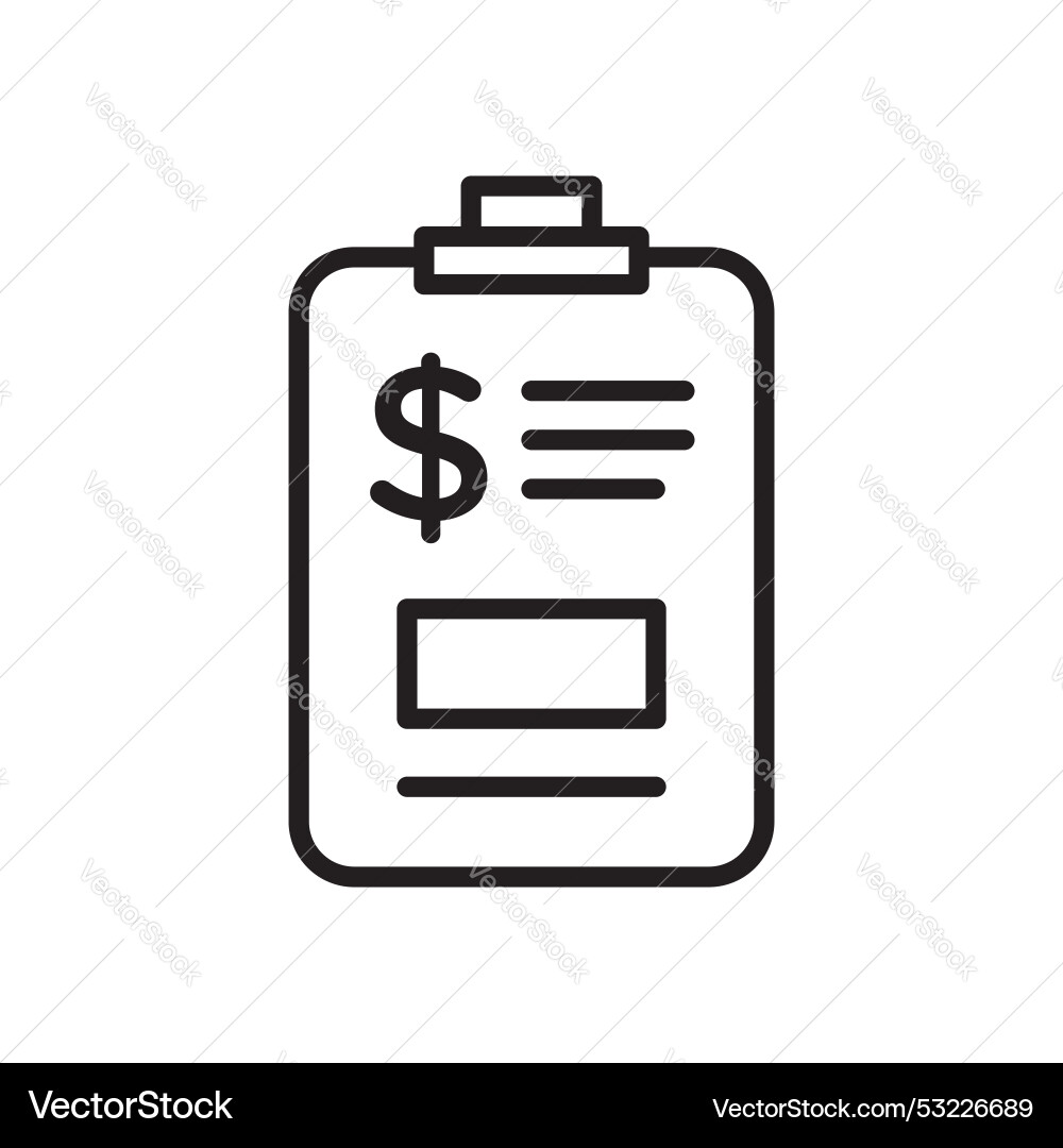 Financial log icon set coin ledger accounting Vector Image
