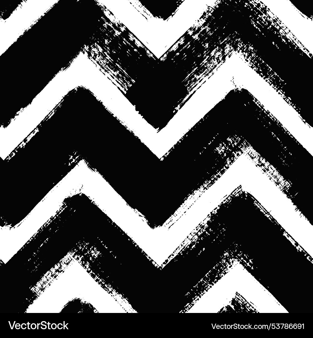 Chevron pattern brush background Royalty Free Vector Image