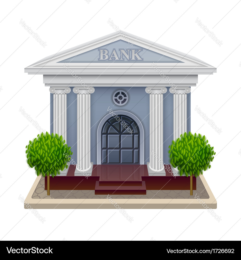 Bank Royalty Free Vector Image - VectorStock