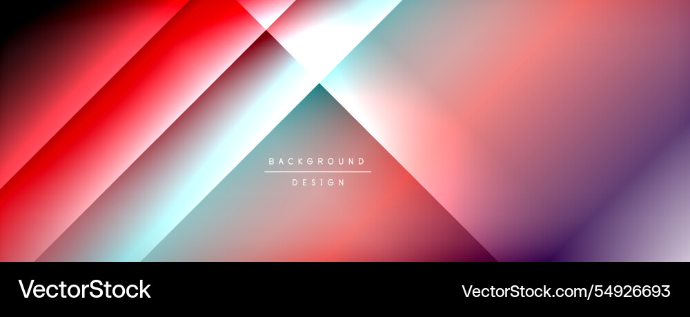 Colorful gradient with lines made of shadow Vector Image