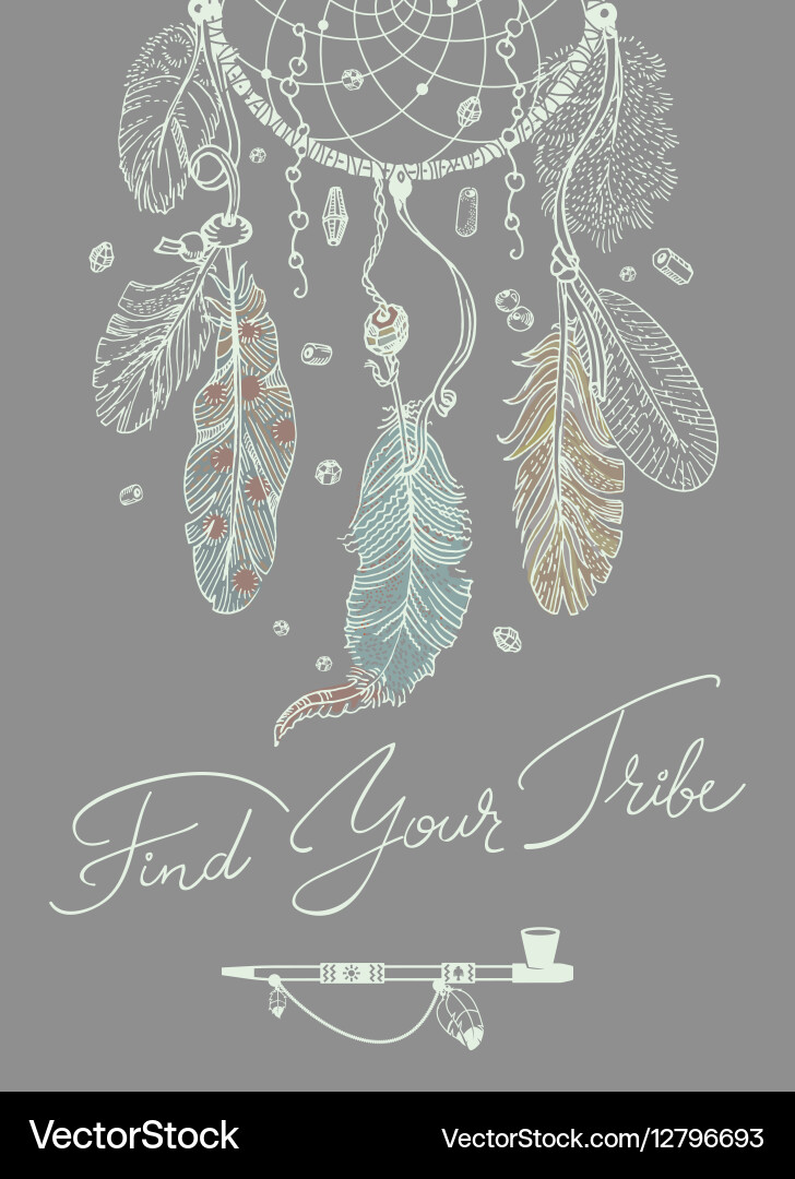 Design Vorlage tribal Lizenzfreies Vektorbild