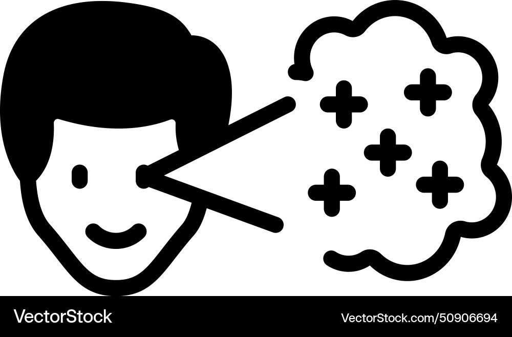 Optimistic outlook Royalty Free Vector Image - VectorStock