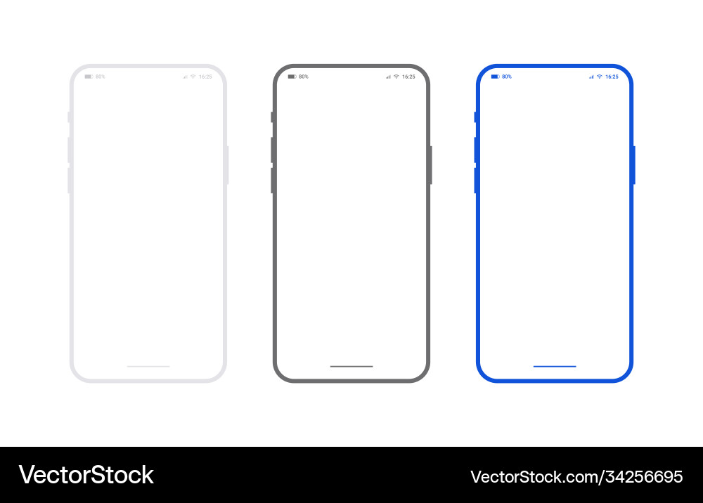 Mobile Phone Front Vector Images (over 8,700)