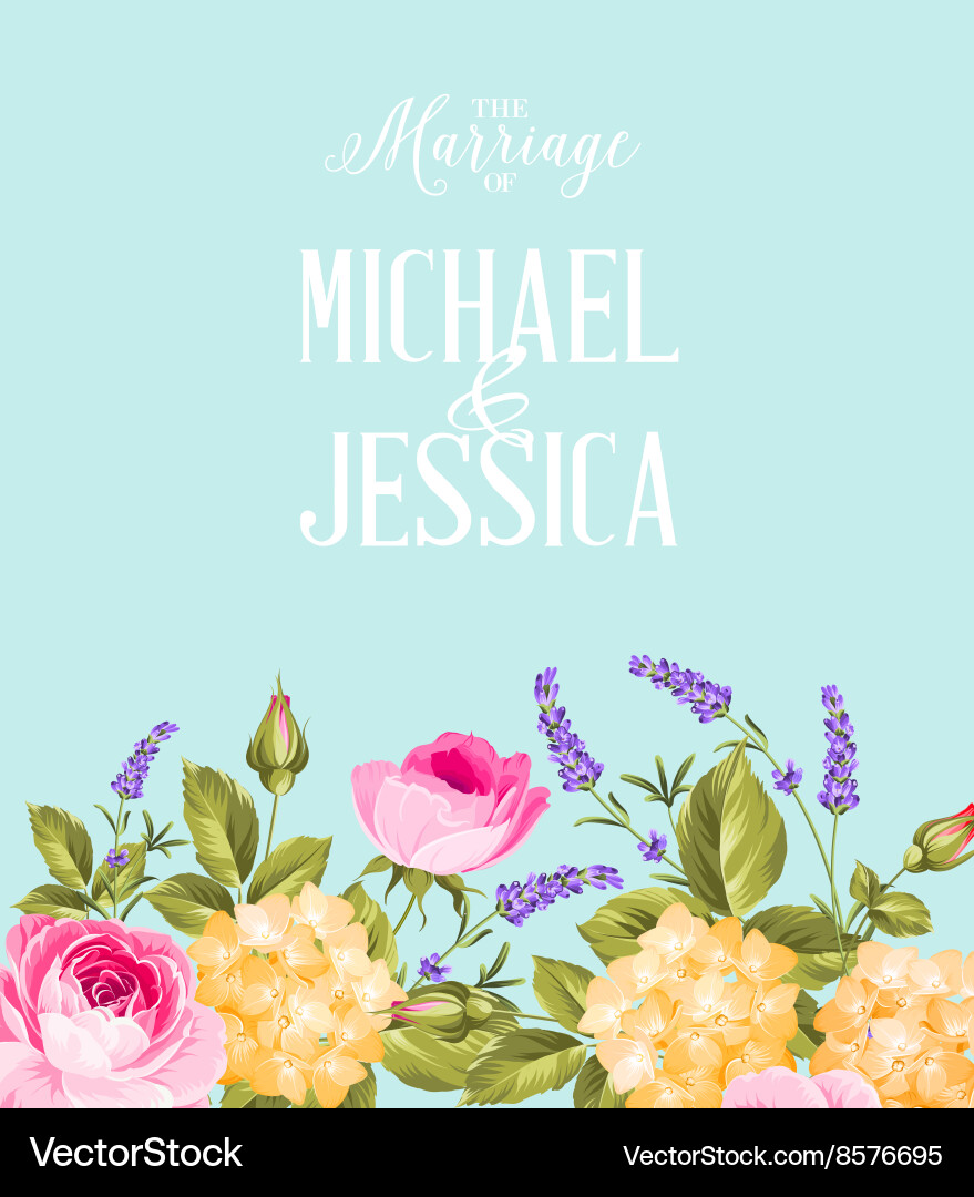 Wedding background Royalty Free Vector Image - VectorStock