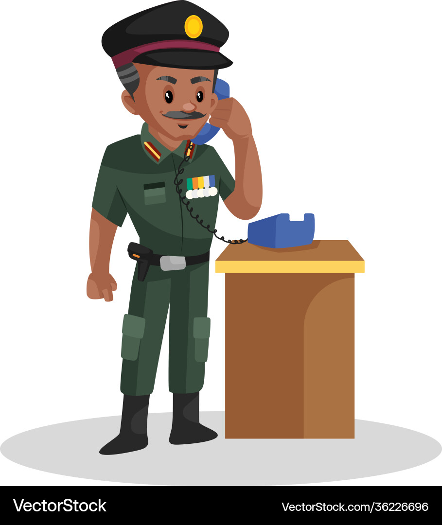 Army man cartoon Royalty Free Vector Image - VectorStock