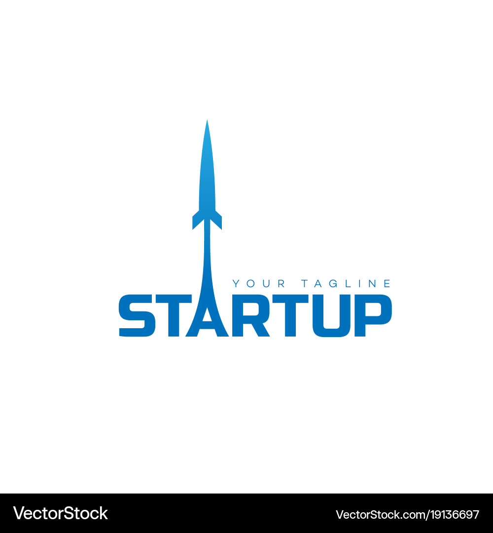 Startup logo Royalty Free Vector Image - VectorStock
