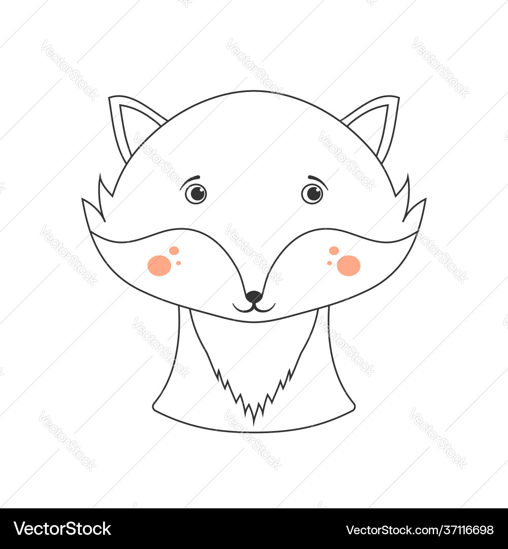 Fox Royalty Free Vector Image - VectorStock
