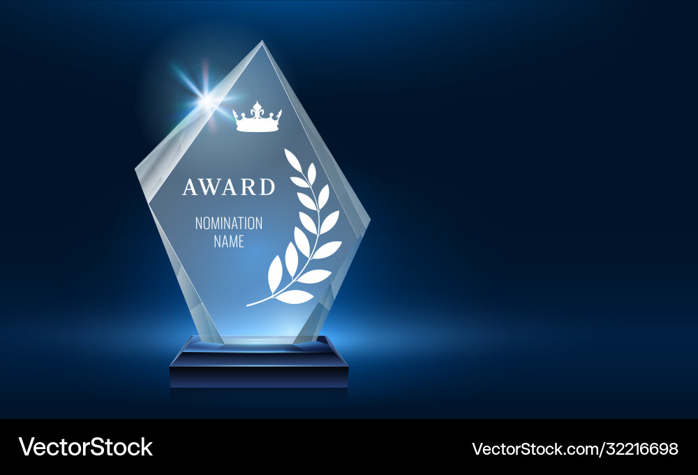 Acrylic Trophy Vector Images (over 860)