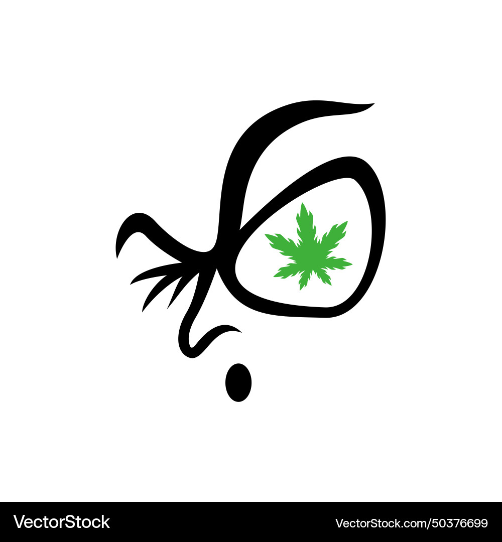 Cannabis Royalty Free Vector Image - VectorStock
