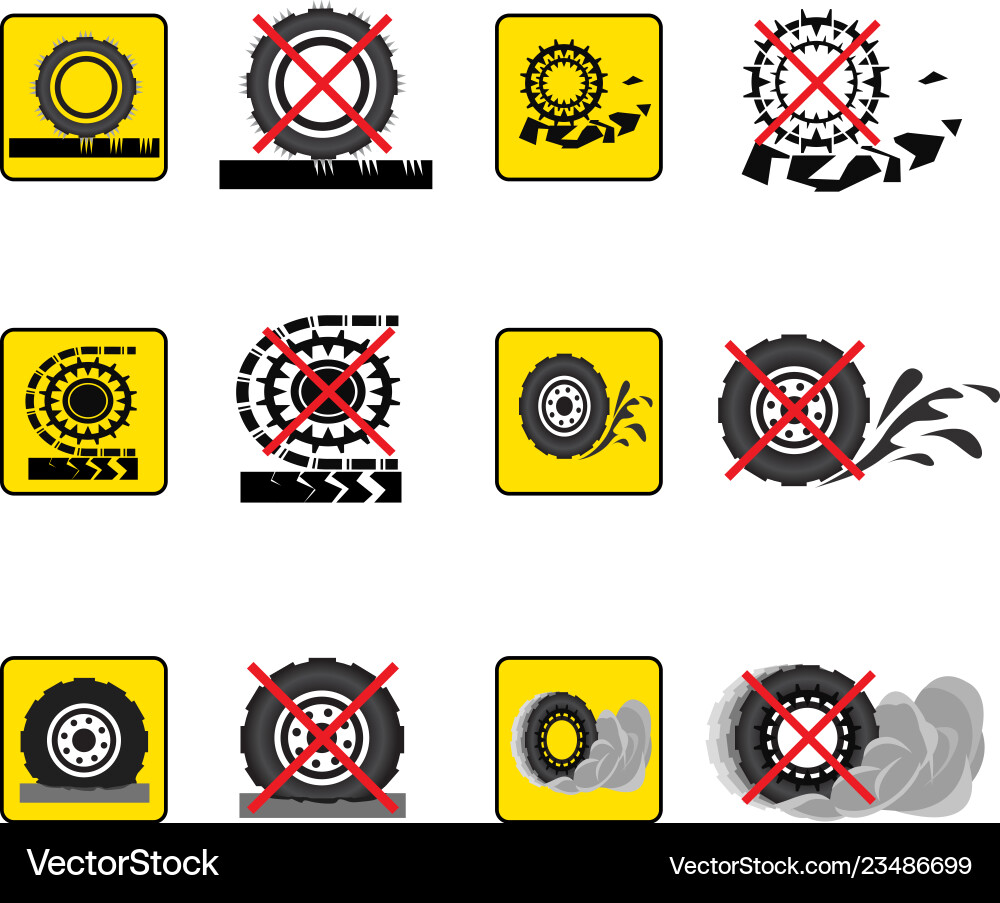 Infographics wheels set Royalty Free Vector Image