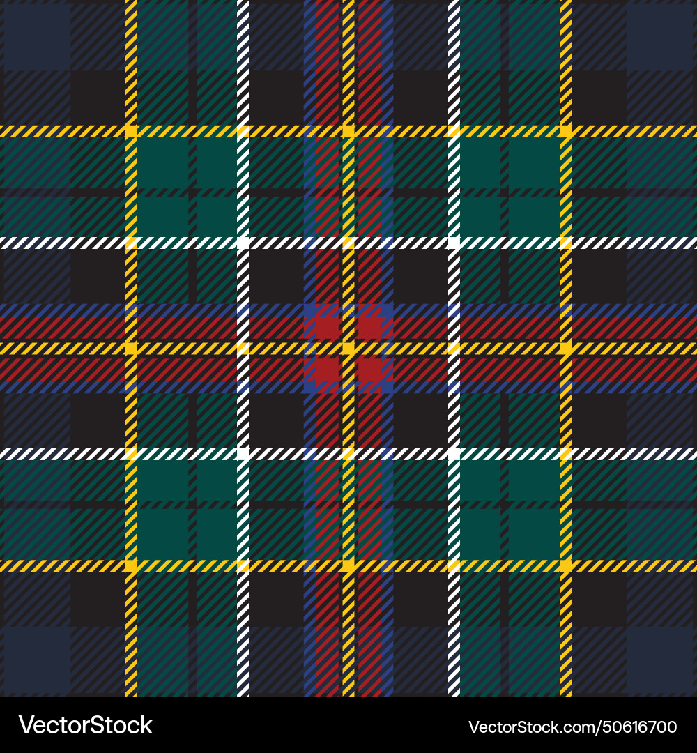 Allison modern tartan plaid pattern Royalty Free Vector