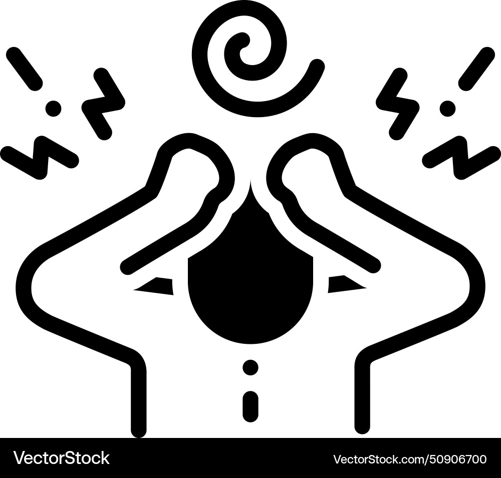Panic attack Royalty Free Vector Image - VectorStock