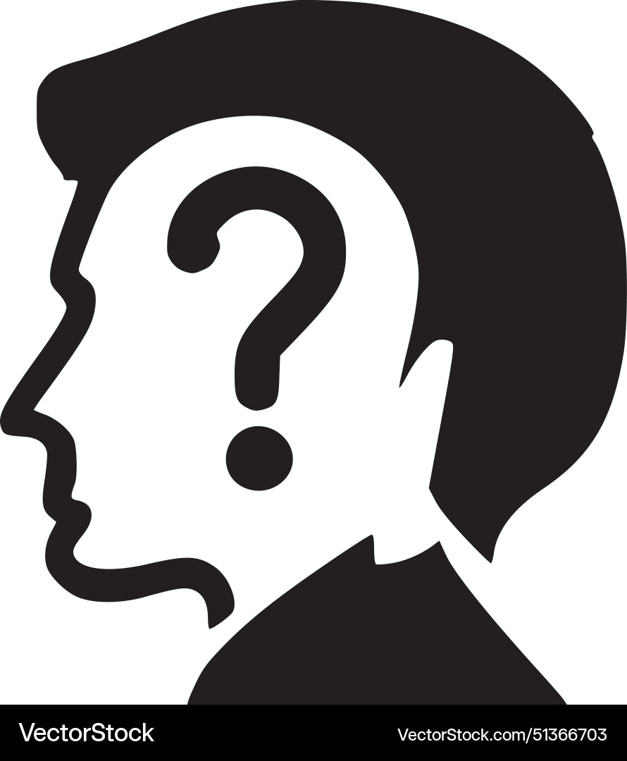 Question - high quality logo ideal for t-shirt Vector Image