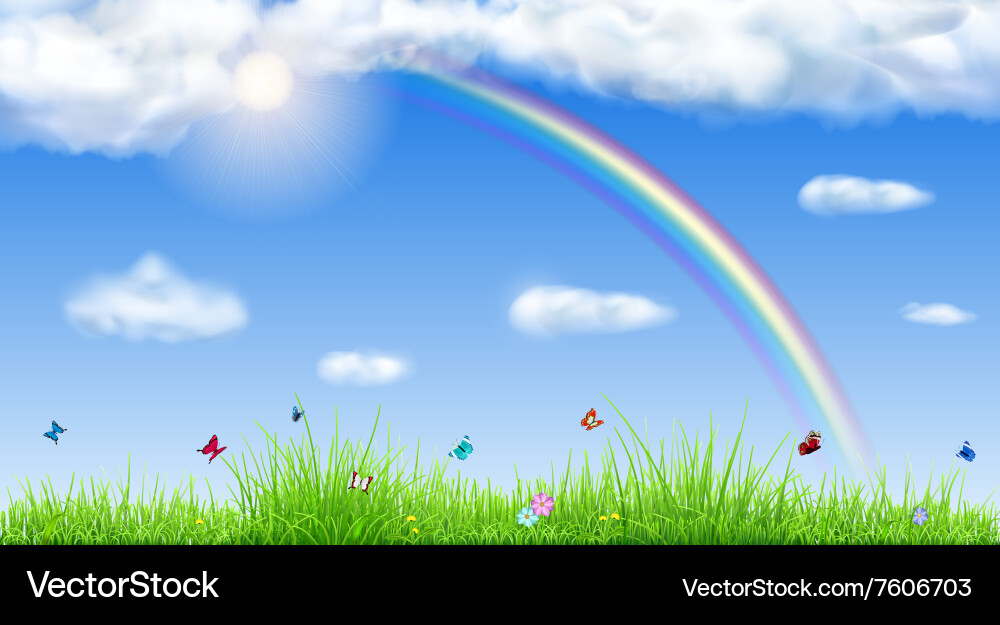 Spring background Royalty Free Vector Image - VectorStock