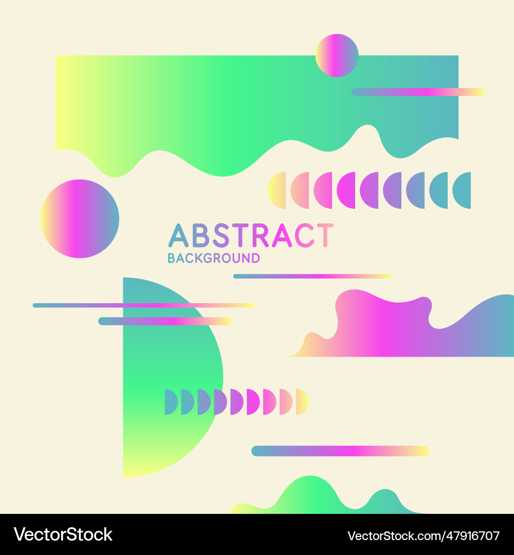 Abstract background with simple elements an image Vector Image