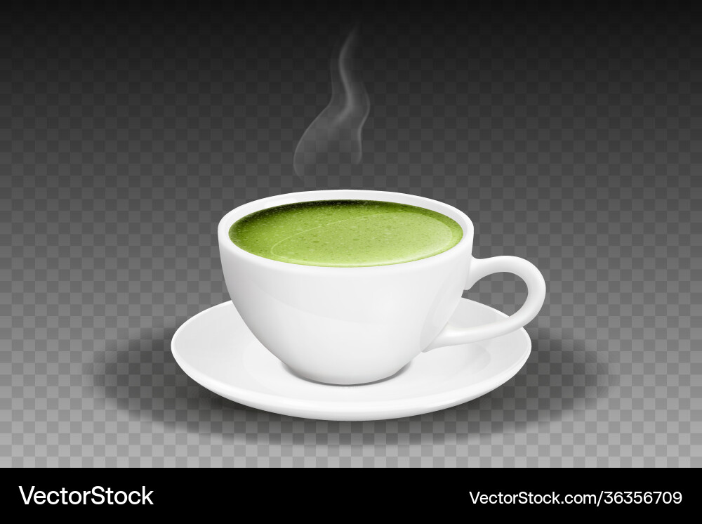 3d realistic ceramic white coffee mug cup Vector Image
