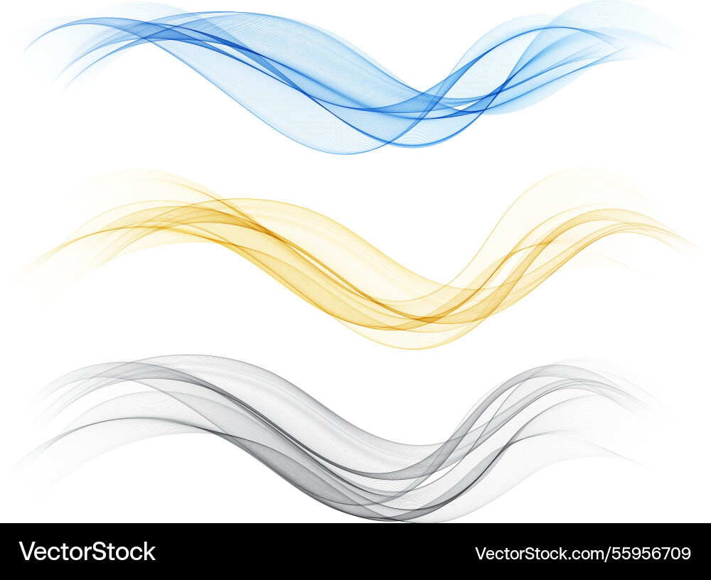Abstract background transparent waved Royalty Free Vector