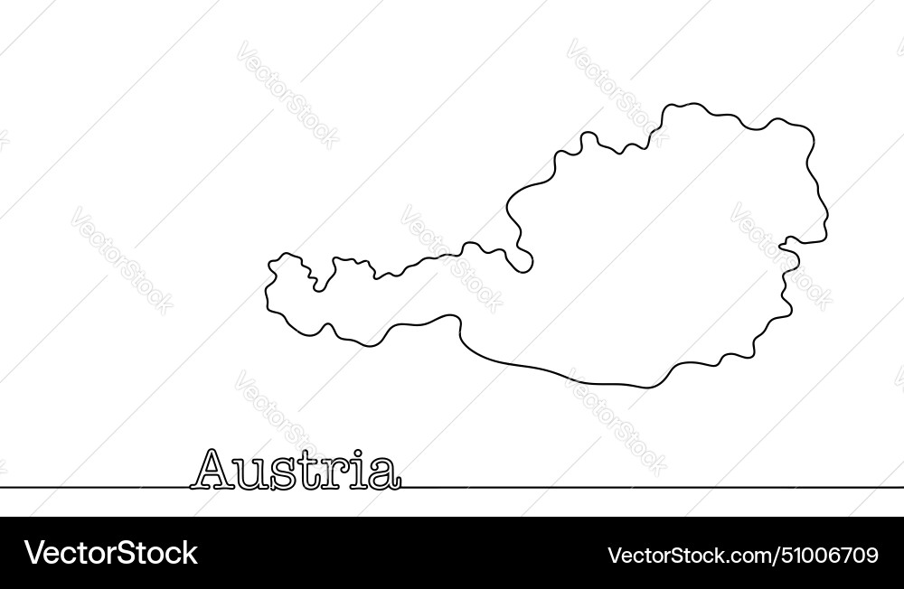 Austria Royalty Free Vector Image - VectorStock