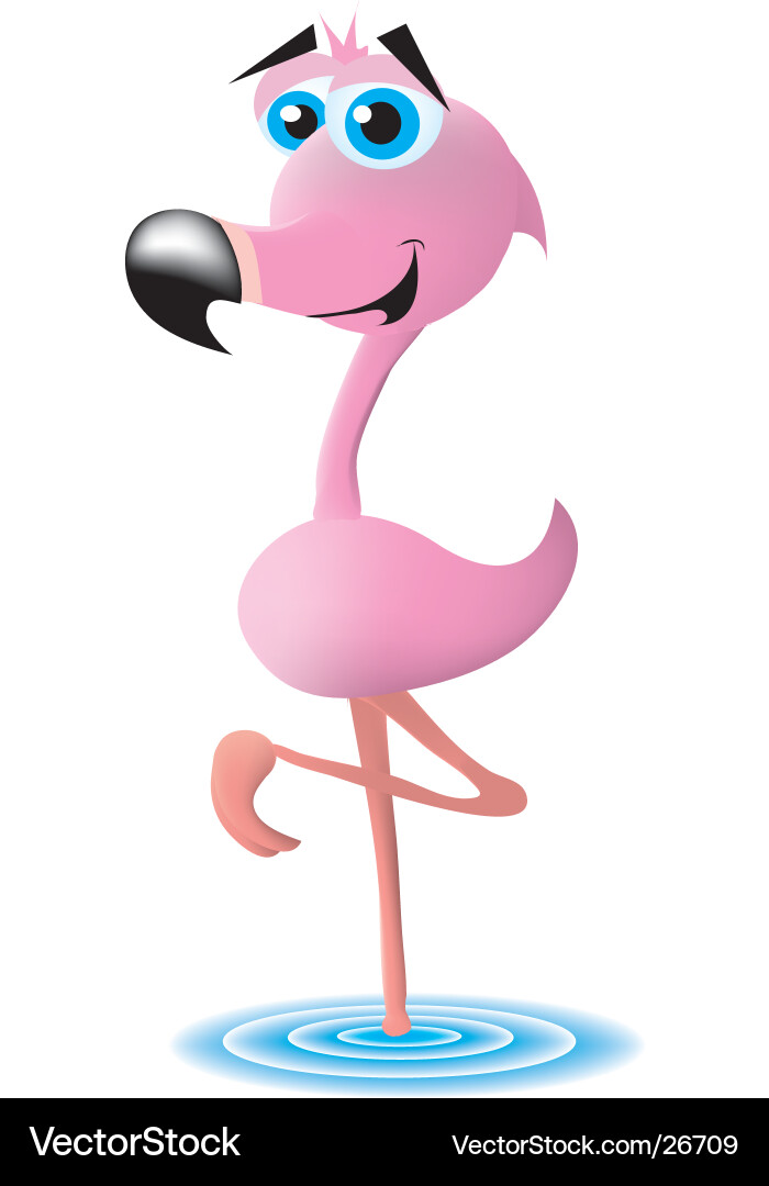 Flamingo Royalty Free Vector Image - VectorStock