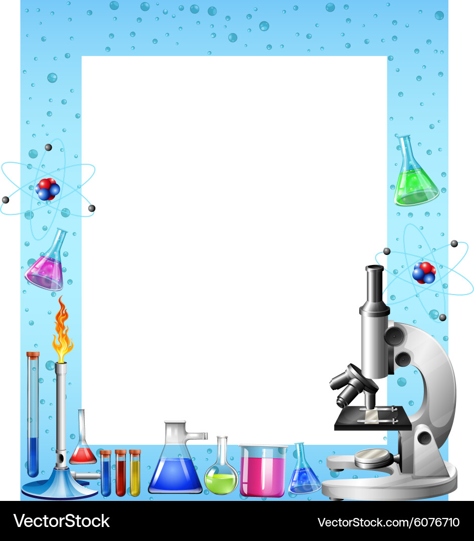 Science Laboratory Equipment Royalty Free Vector Image