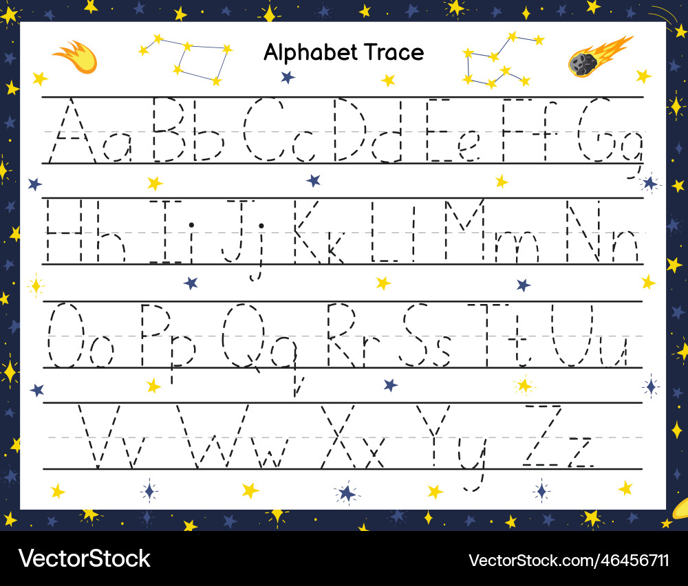 Alphabet a Z Puzzle Worksheet Vector Images (over 110)