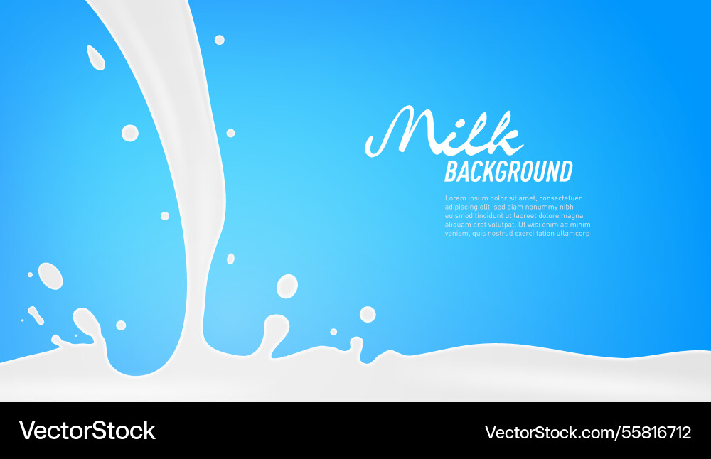 Milk Shake Banner Vector Images (over 480)