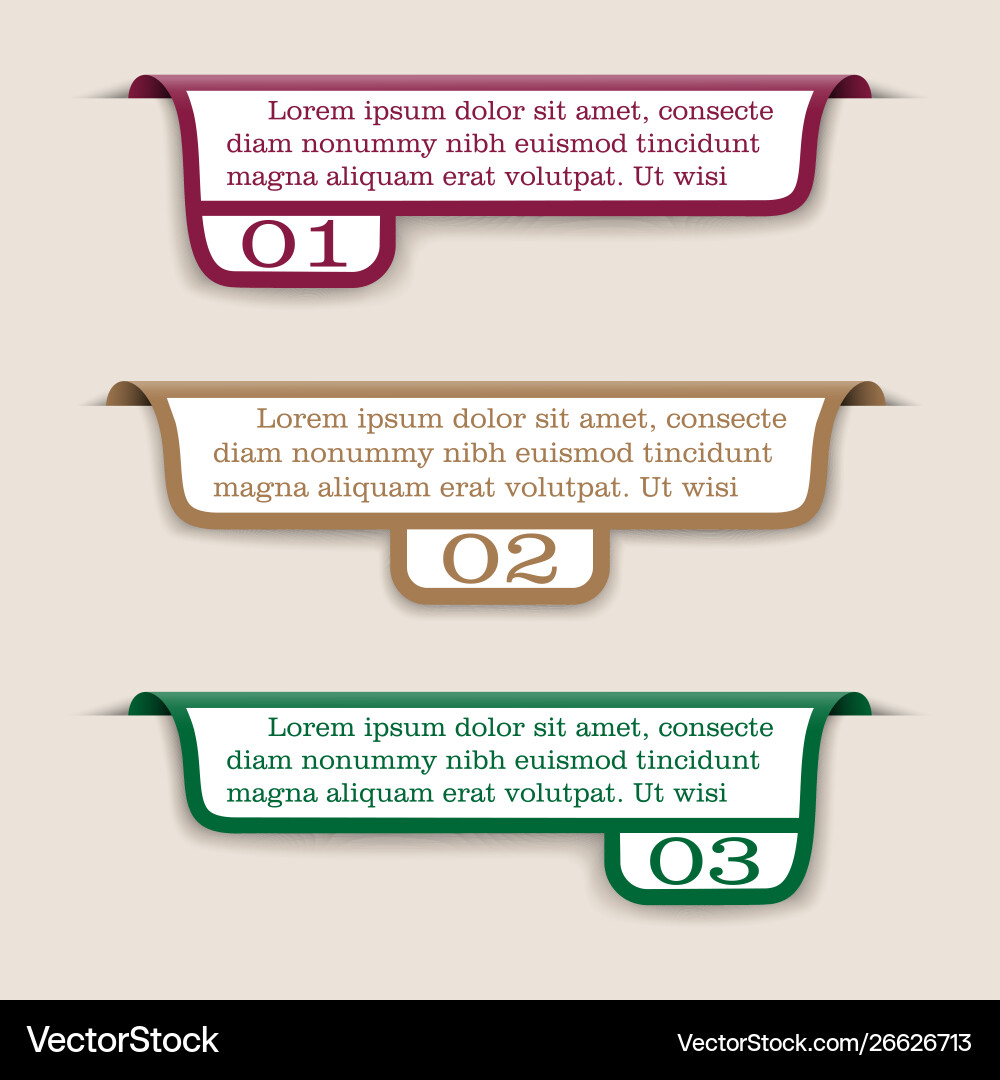 Paper label Royalty Free Vector Image - VectorStock