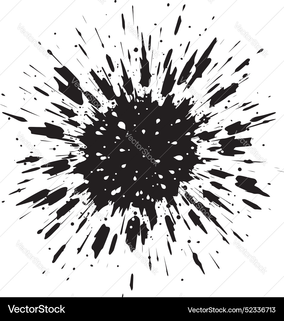 Wham bam explosive cartoon explosion dynamic Vector Image