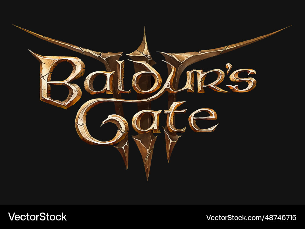 Baldurs-gate-3 Royalty Free Vector Image - VectorStock