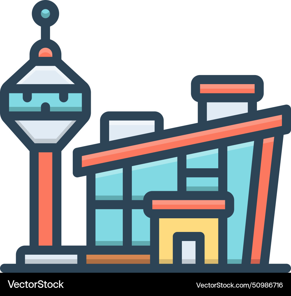 Airport Royalty Free Vector Image - VectorStock