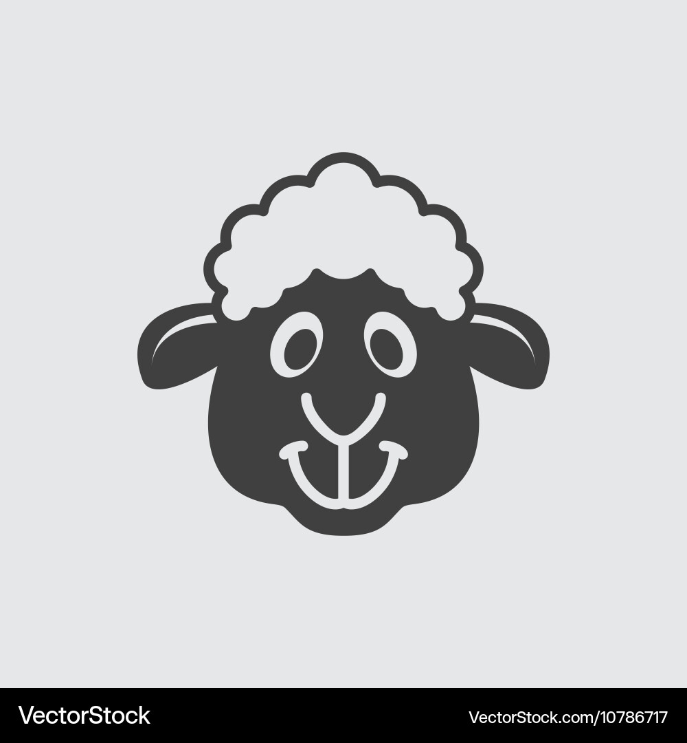 Sheep icon Royalty Free Vector Image - VectorStock