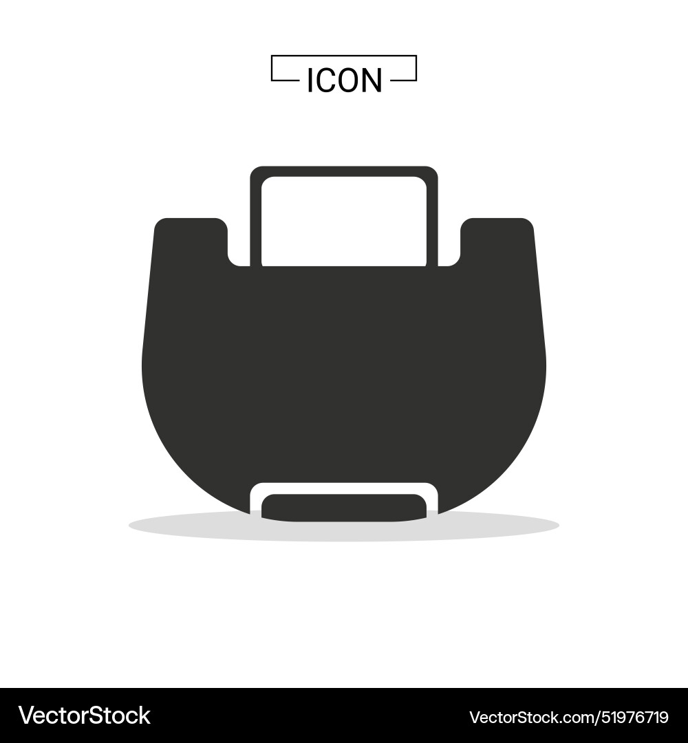 Business bag icon Royalty Free Vector Image - VectorStock