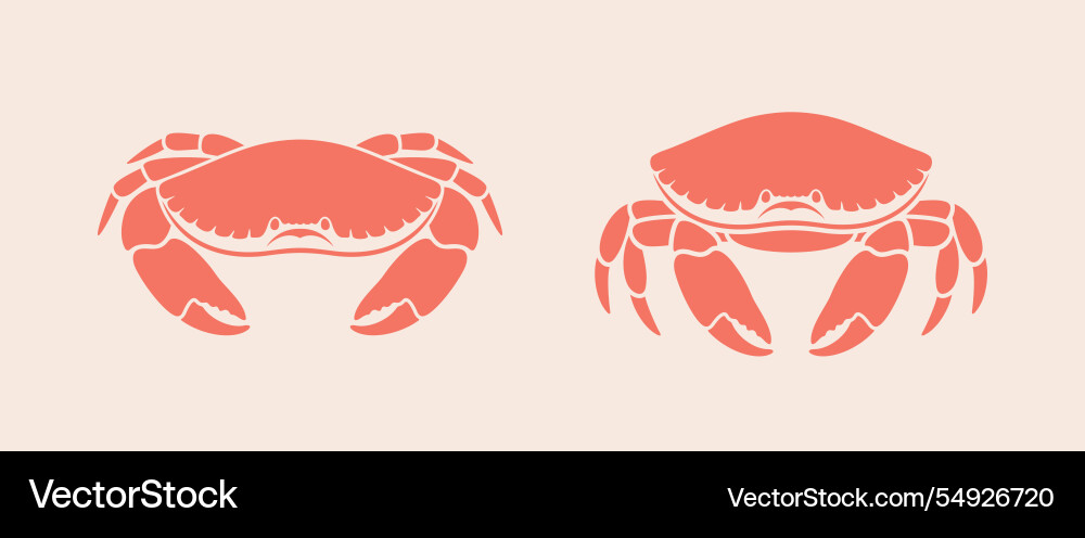 Crab Royalty Free Vector Image - VectorStock