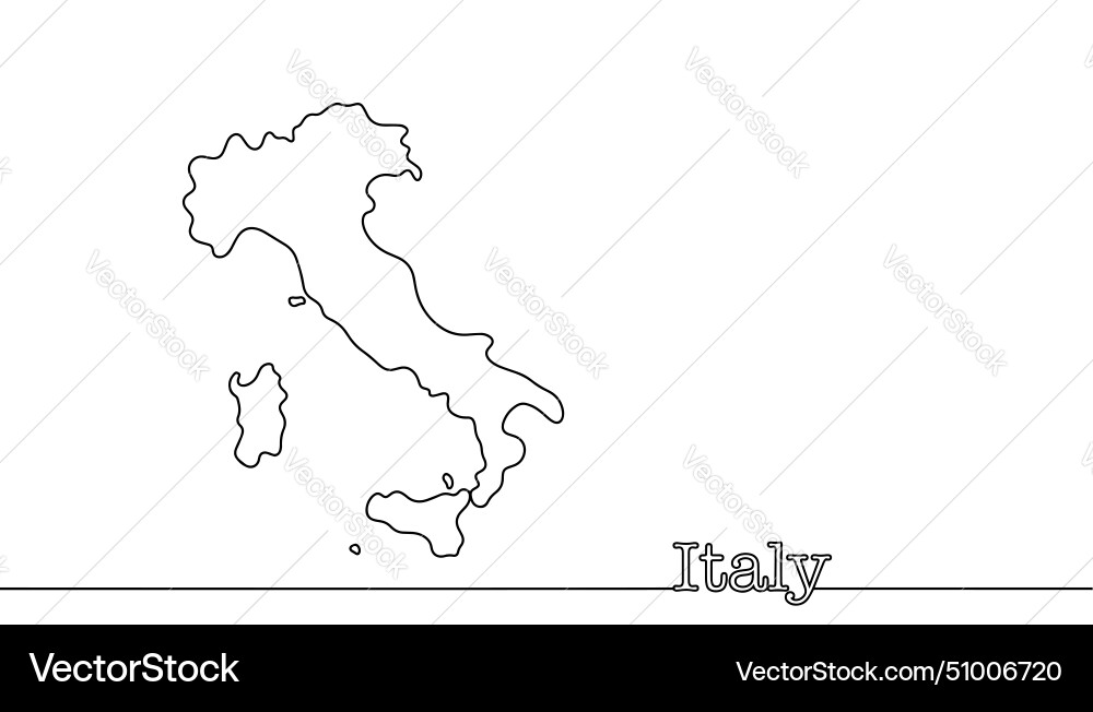 Italy Royalty Free Vector Image - VectorStock