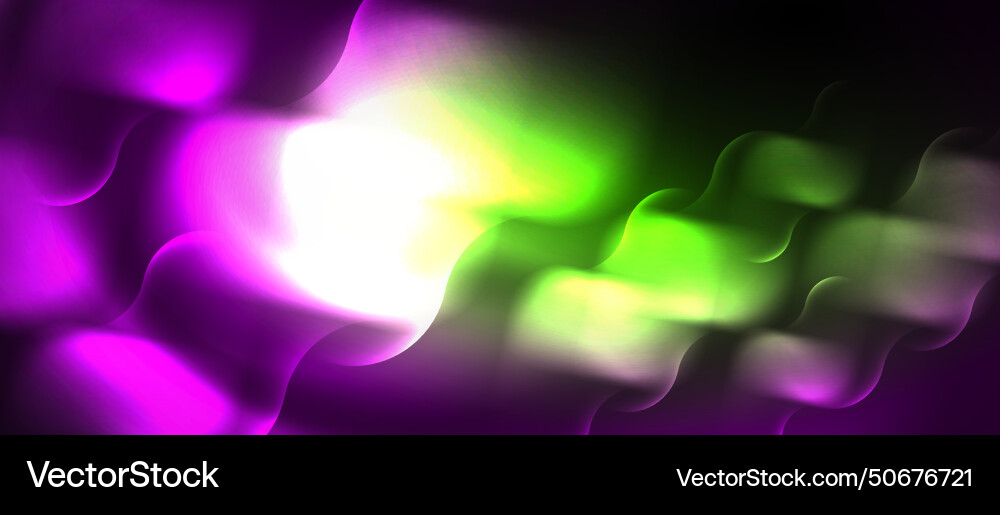 Shiny color neon glowing design Royalty Free Vector Image