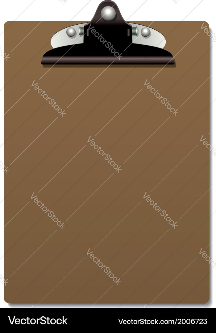 Clipboard Royalty Free Vector Image - VectorStock