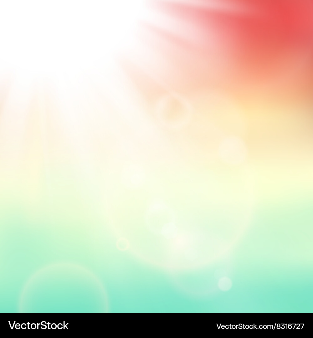 Abstract background with summer sun Royalty Free Vector