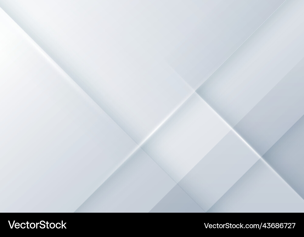 Abstract template white and gray squares Vector Image